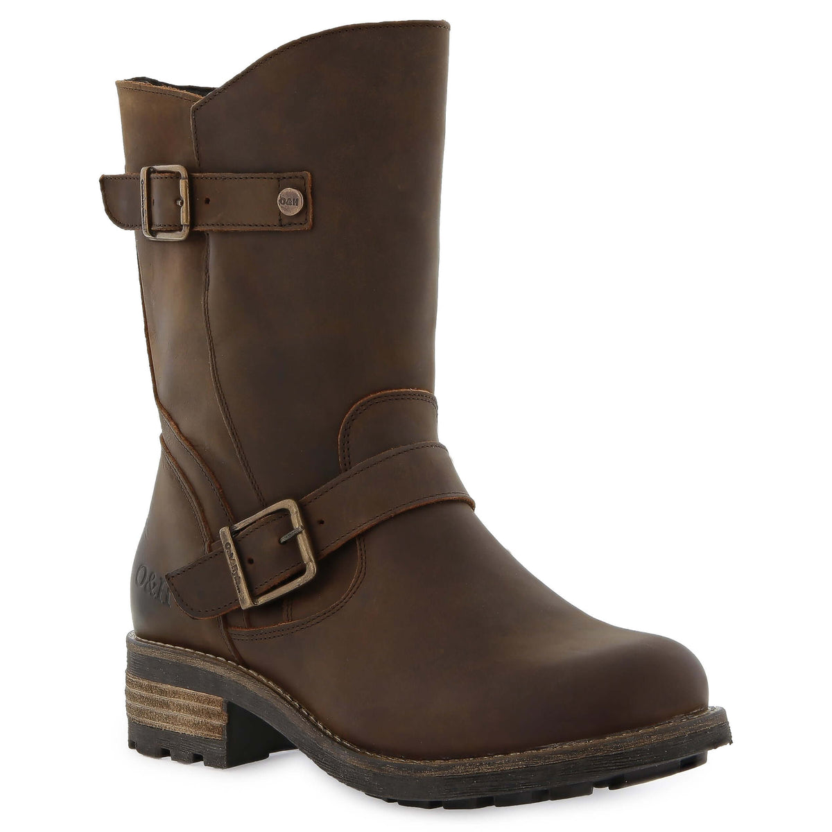 Oak&Hyde Women's Crest Demi 2 Mid Calf Country Boots - Brown – OAK & HYDE