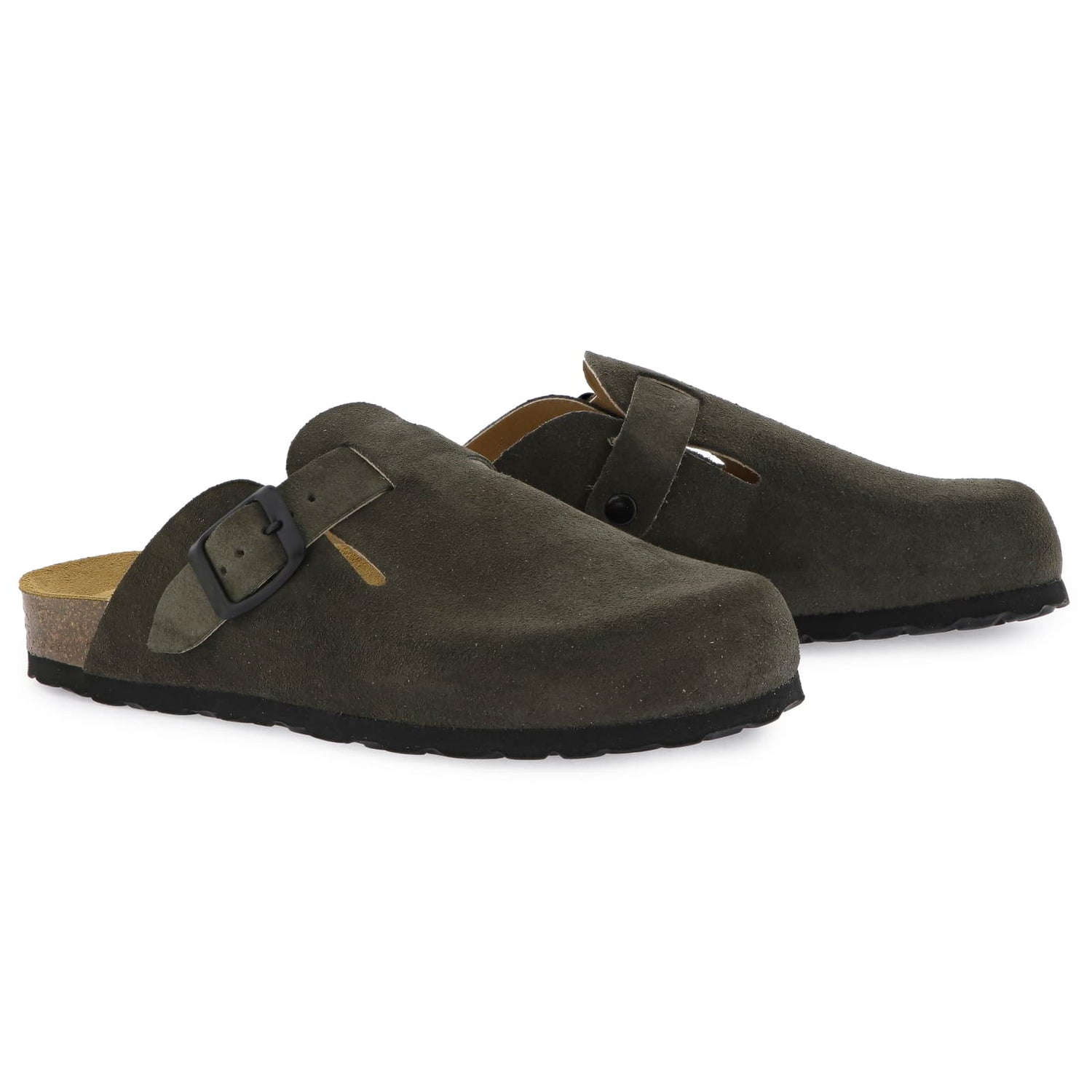 Oak & Hyde Women's Leather Clogs | Gibraltar | Castor